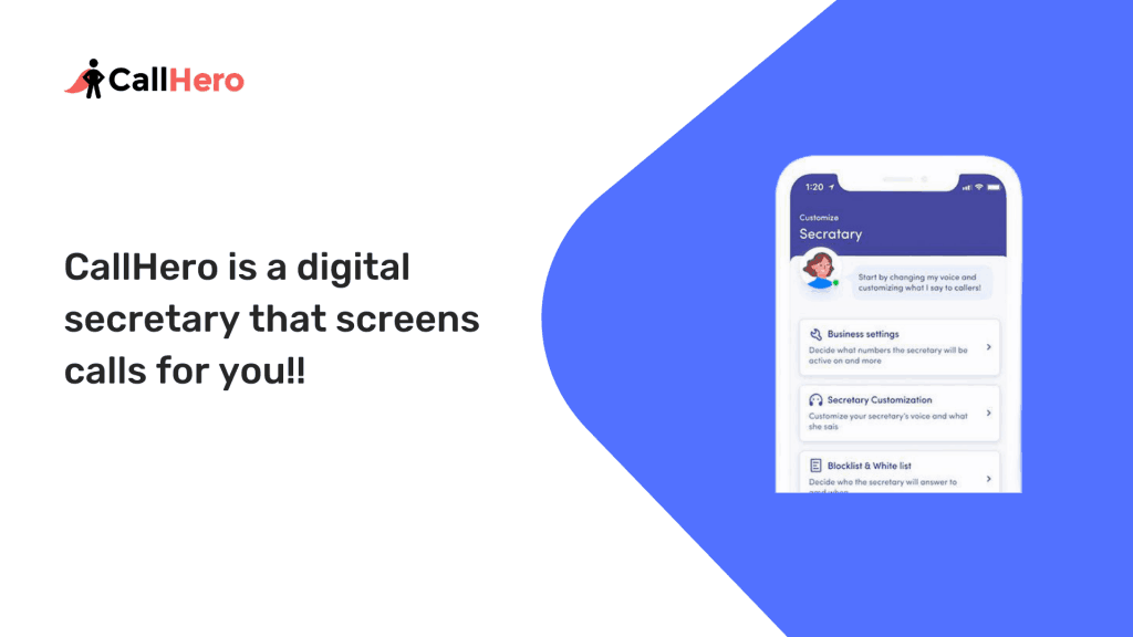 CallHero Lifetime Deal | Digital Secretary & Spam Blocker