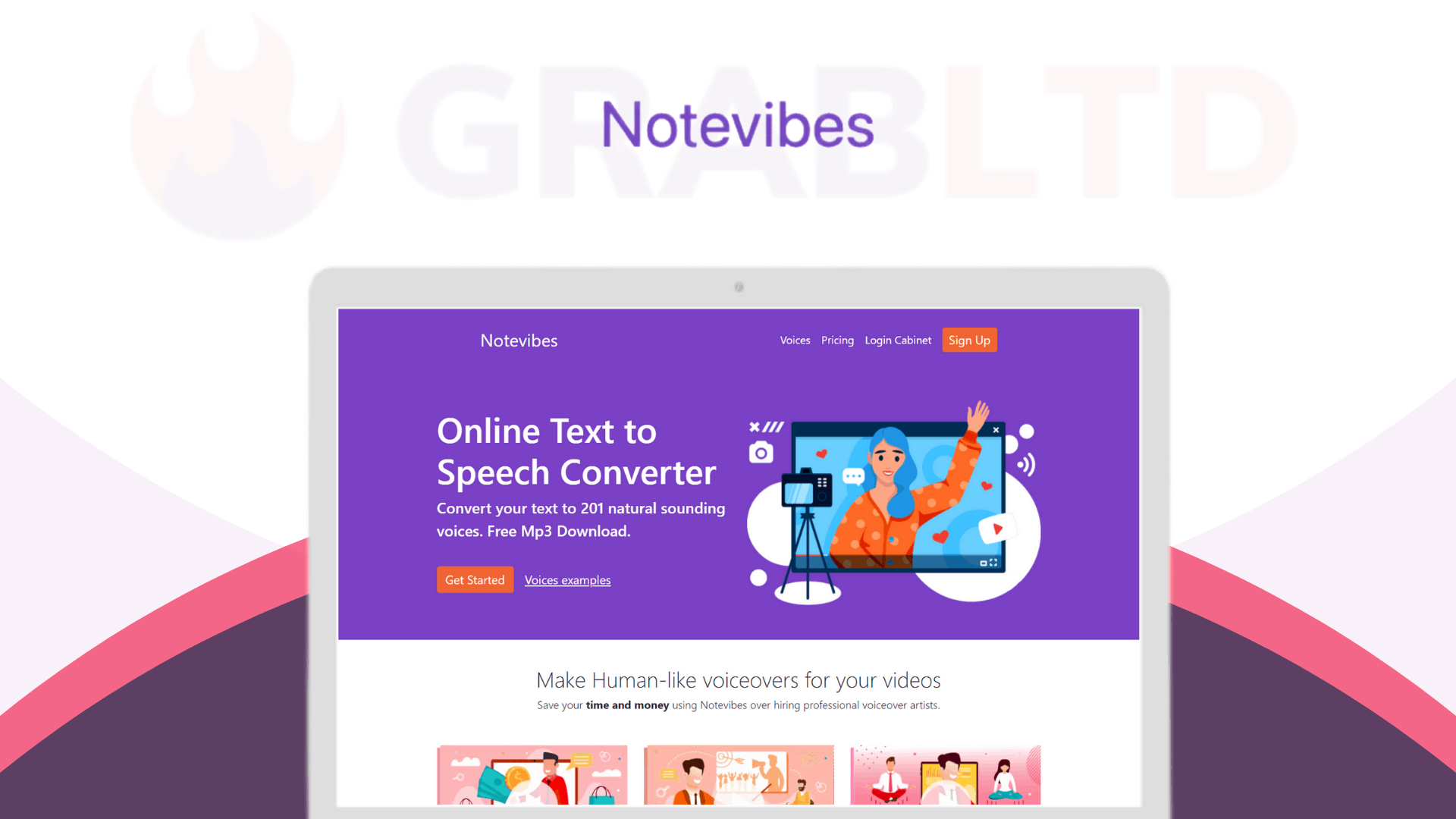 Notevibes Lifetime Deal | Best Online Text To Speech Converter