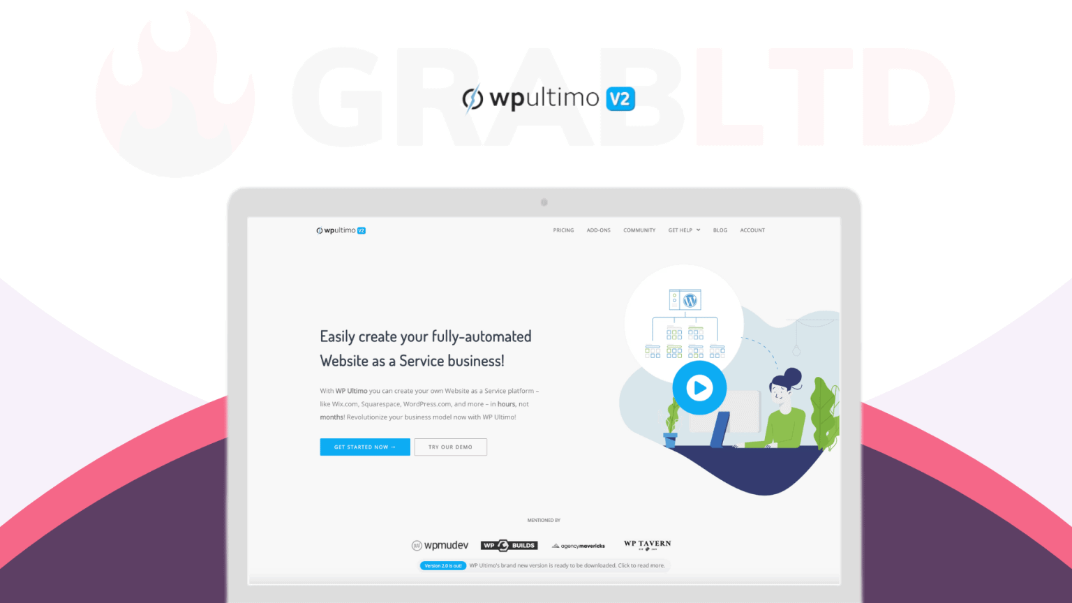 WP Ultimo Lifetime Deal | Create Your Own Website