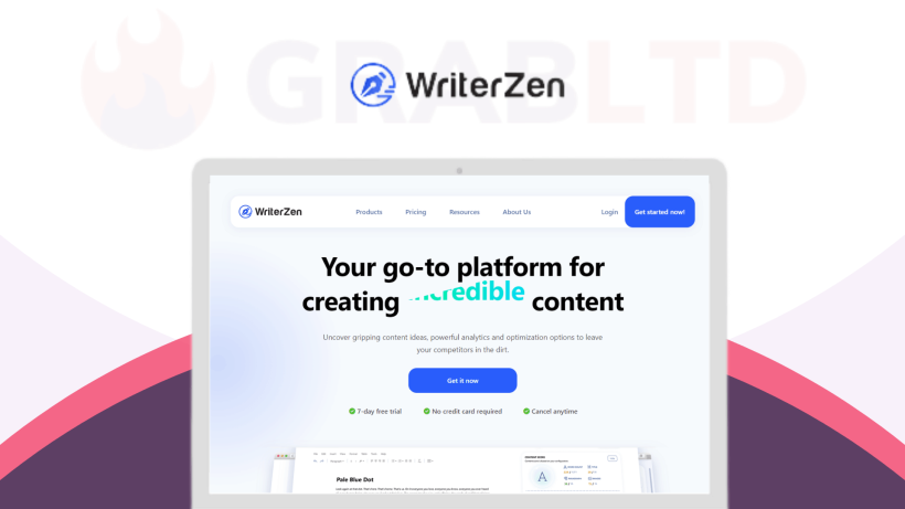 WriterZen Lifetime Deal | Easy Content Creator For SEO