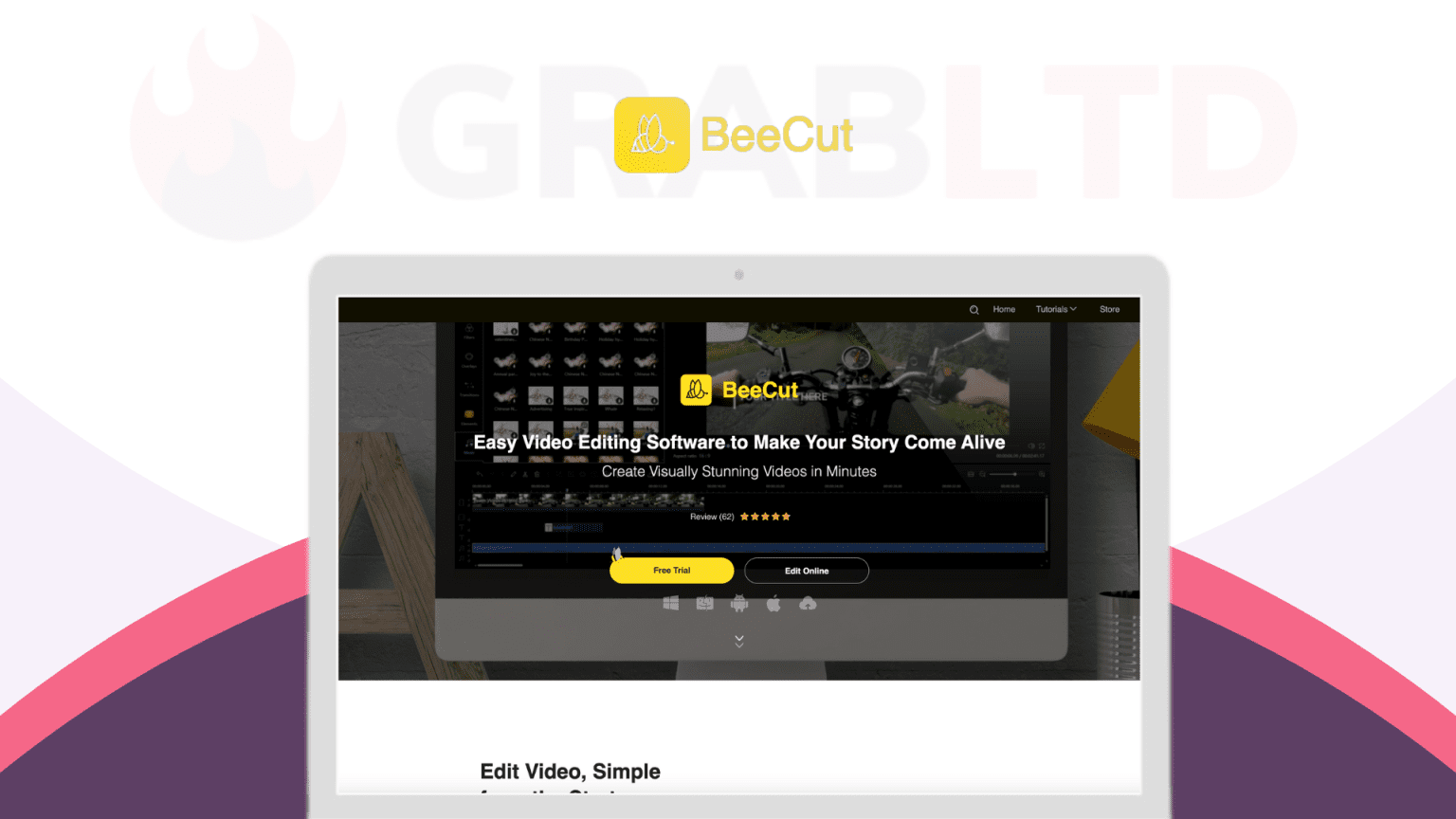 BeeCut Lifetime Deal | Video Editing Software