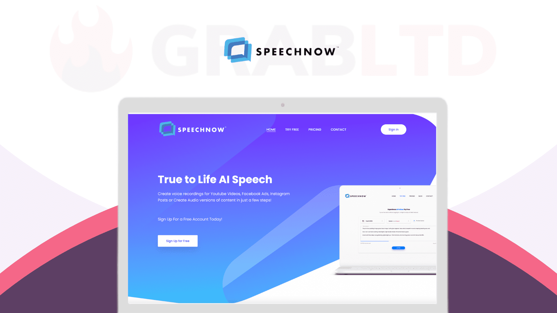 Speechnow Lifetime Deal AI Text To Speech