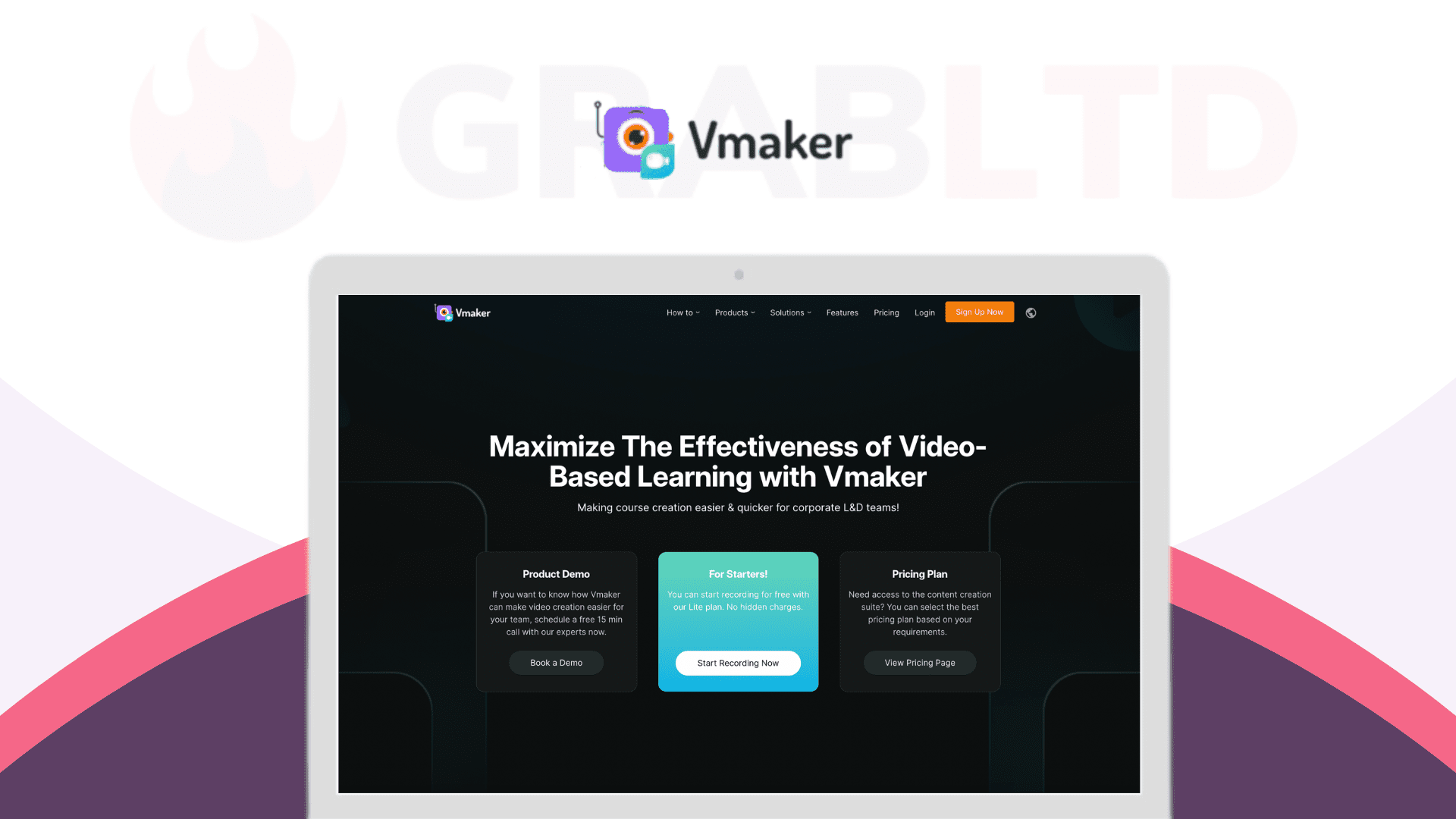 Vmaker By Animaker Lifetime Deal | Video Recording Tool