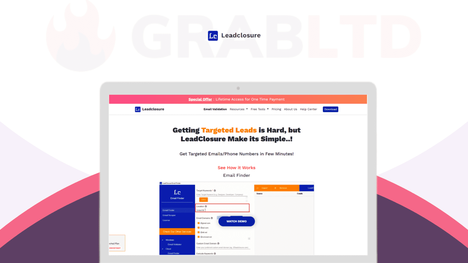 LeadClosure Lifetime Deal | Find Your Targeted Leads