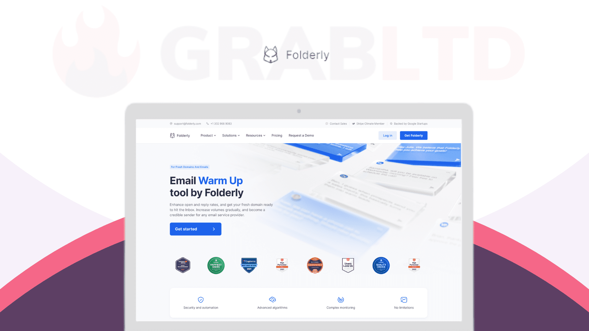 Folderly Lifetime Deal | E-mail Warmup Tool
