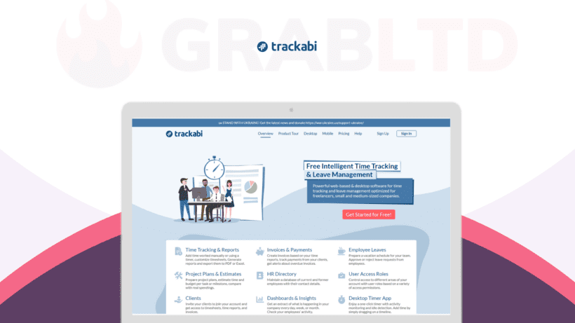 Trackabi Lifetime Deal | Tracking And Leave Management