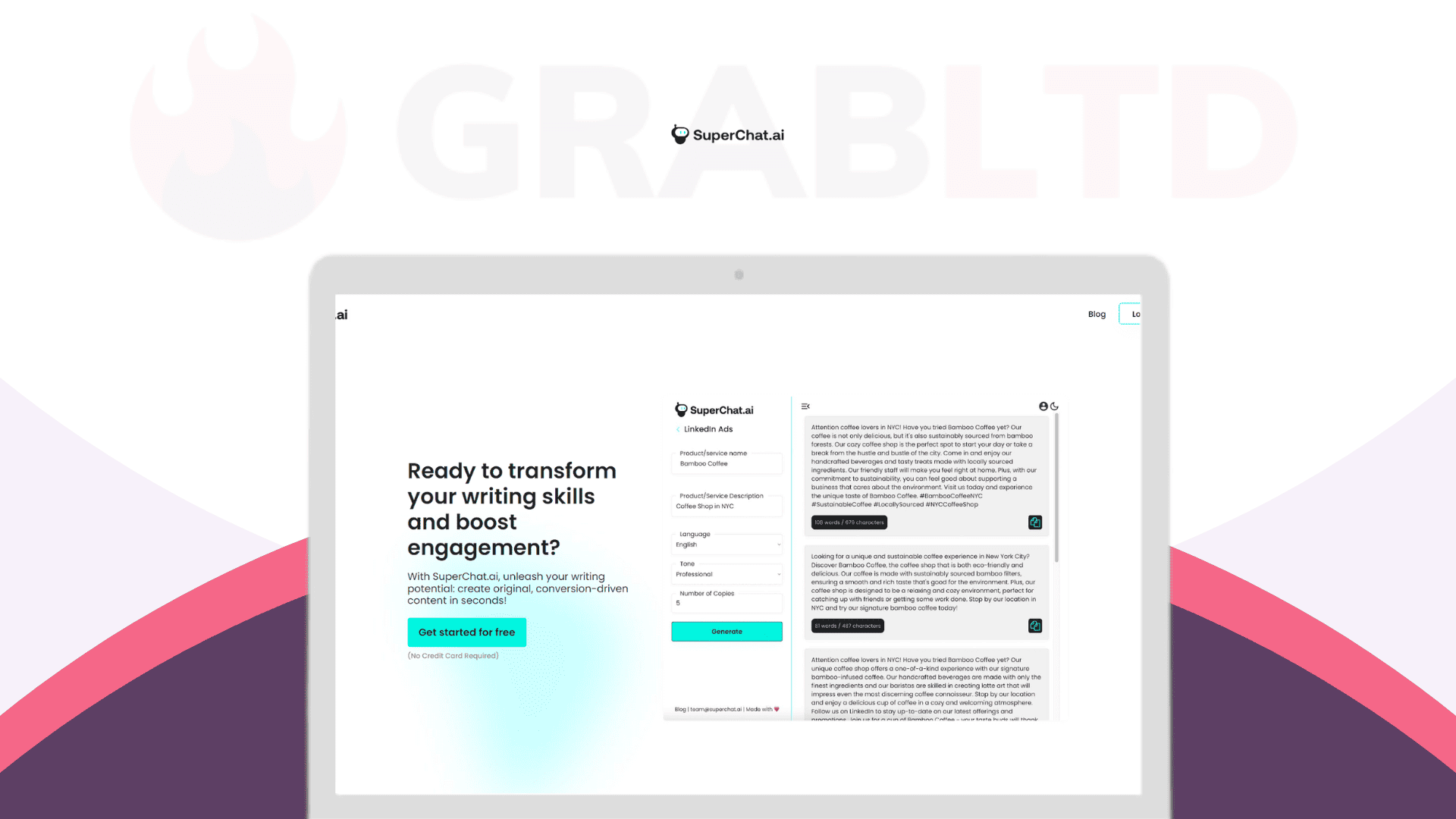 Superchat Lifetime Deal | Content Generator