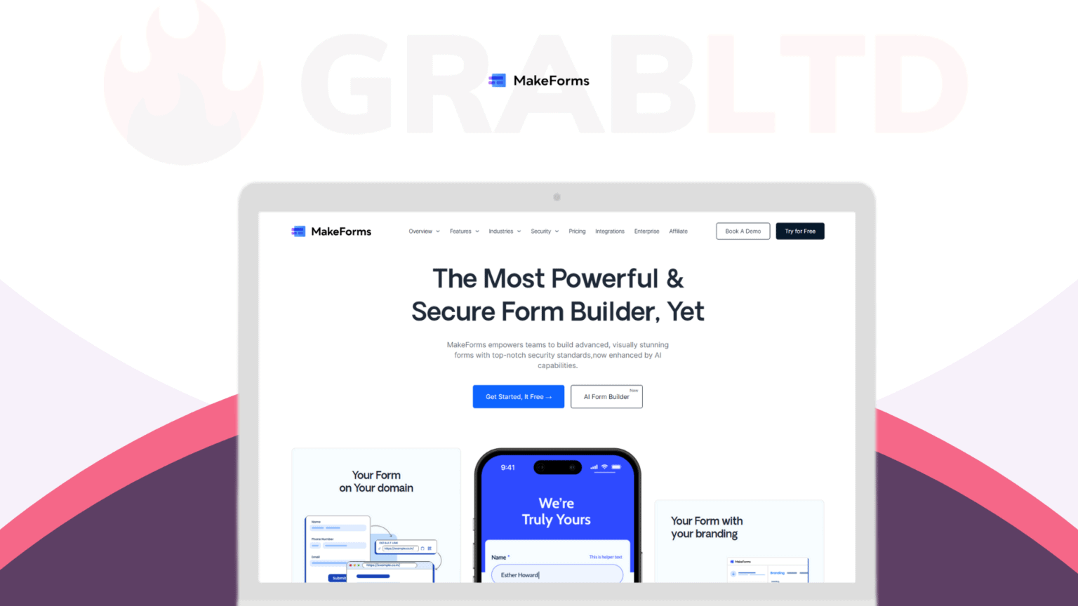 MakeForms Lifetime Deal | Secure Form Builder