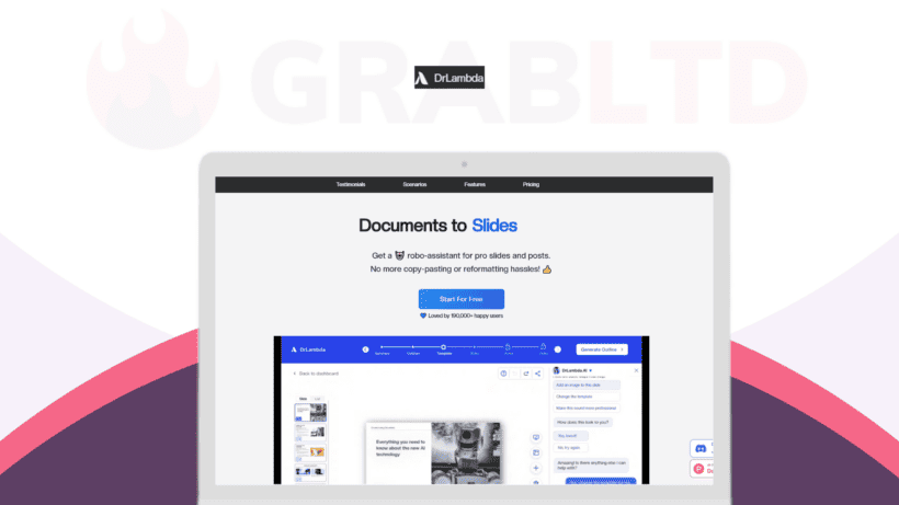 DrLambda AI Lifetime Deal | Social Media Content